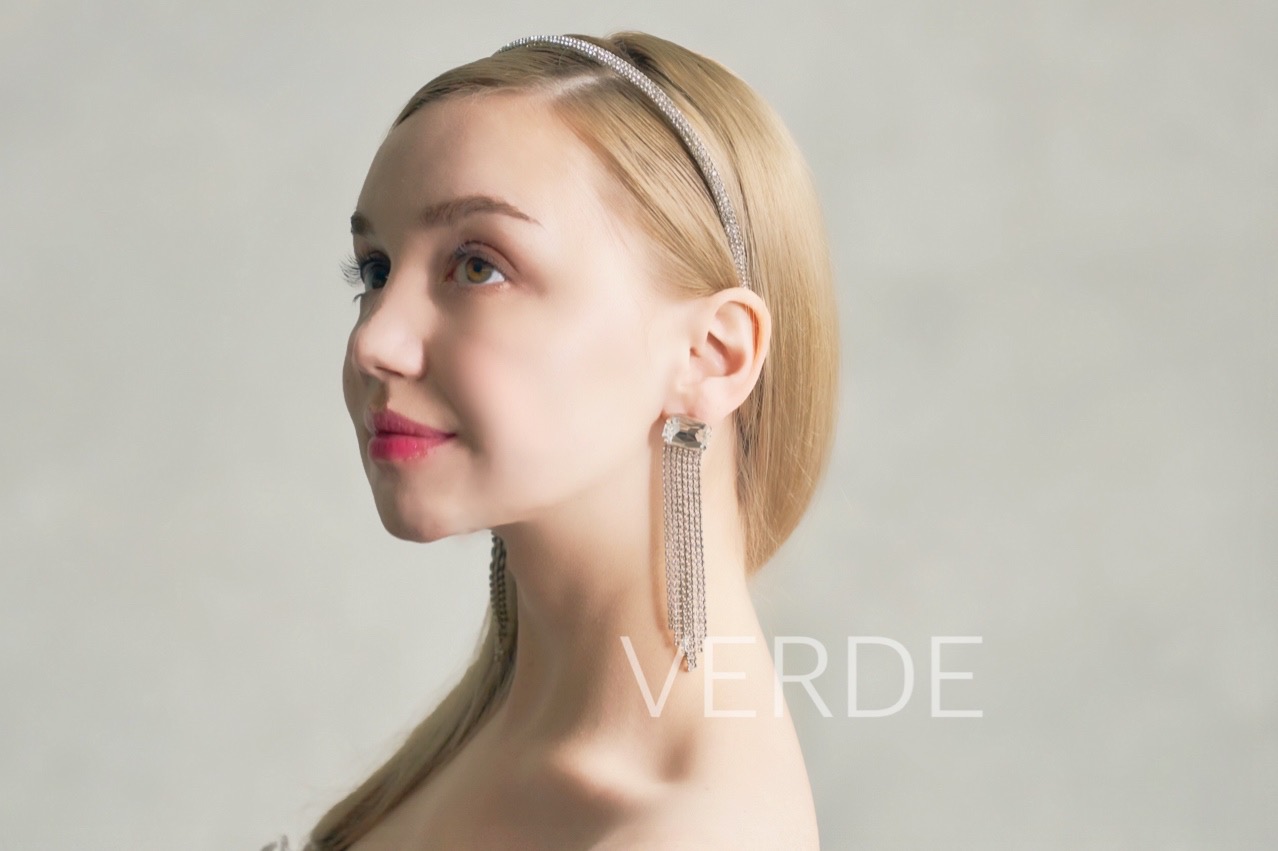 Sasha simple Headband | Dress & Price | Verde（ヴェルデ）｜レンタルウェディングドレス
