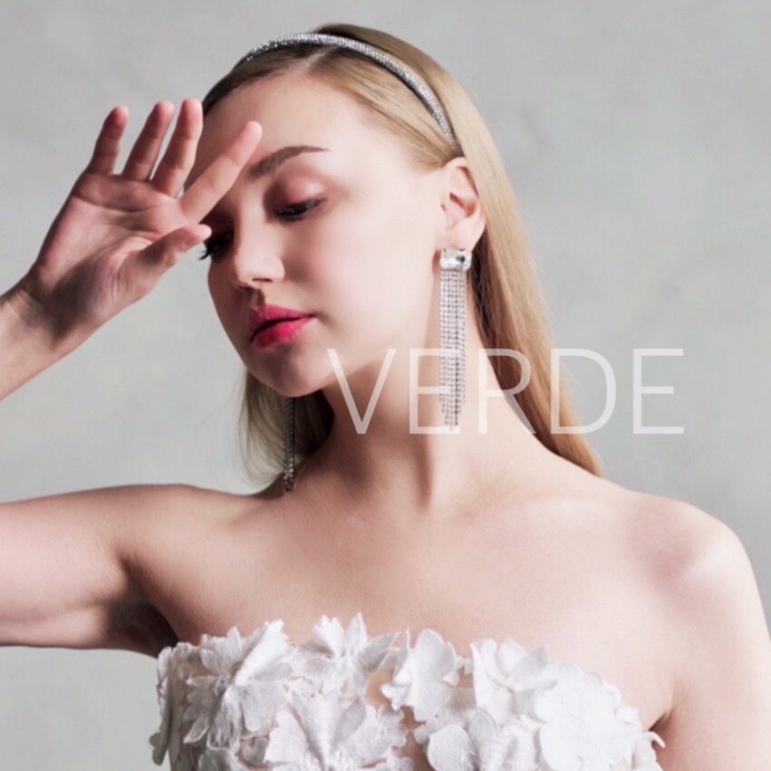 Sasha simple Headband | Dress & Price | Verde（ヴェルデ）｜レンタルウェディングドレス